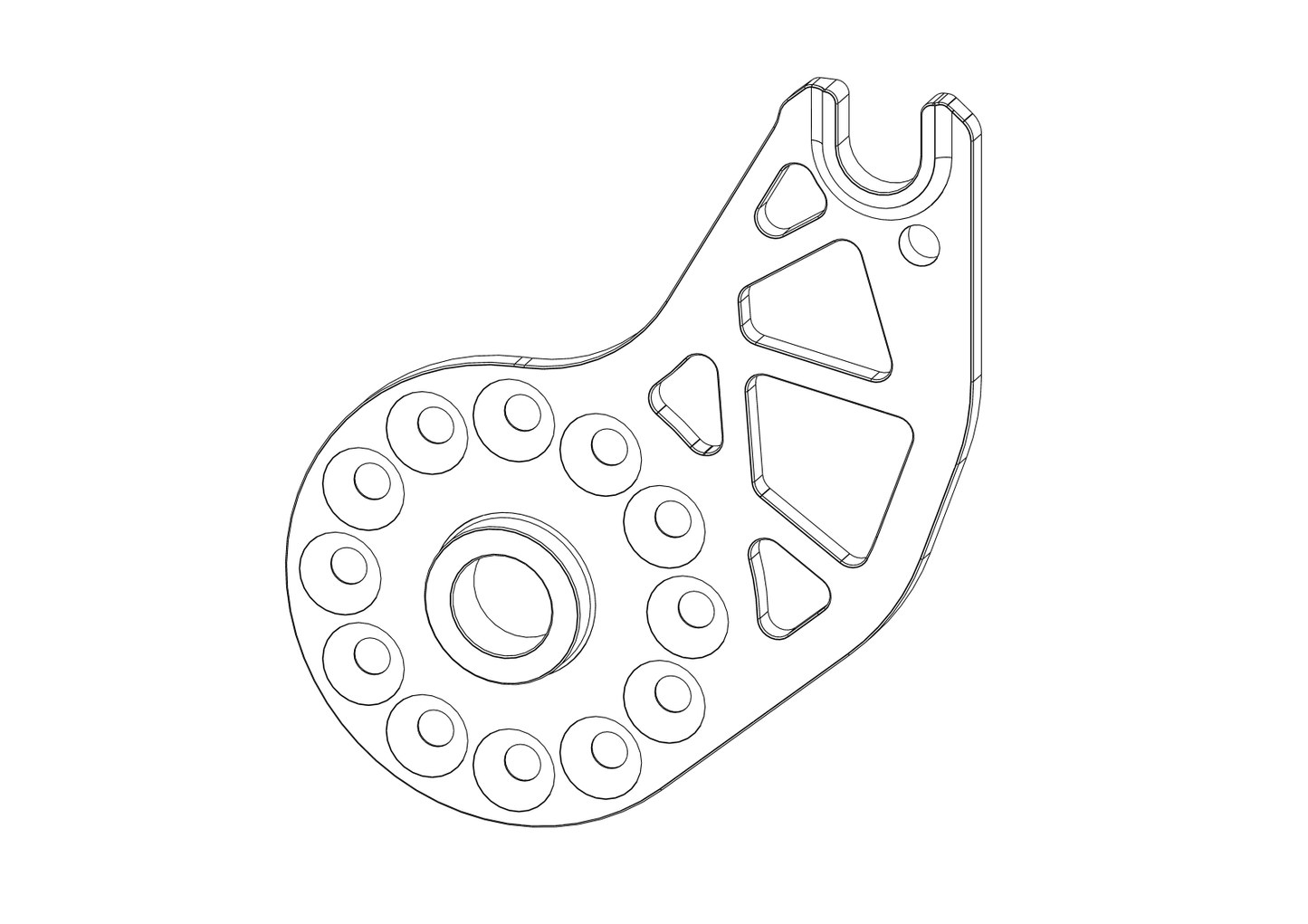 3X3 Axle Plate – Vapor Propulsion Labs