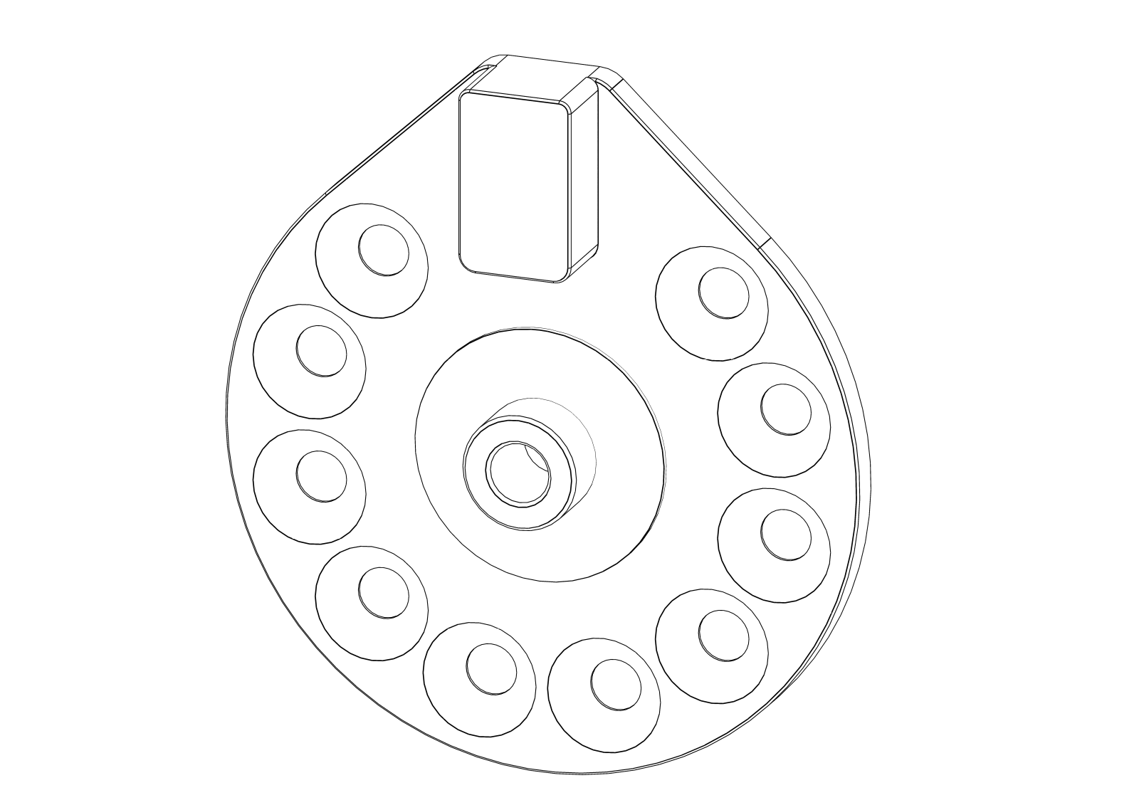 3X3 Axle Plate – Vapor Propulsion Labs