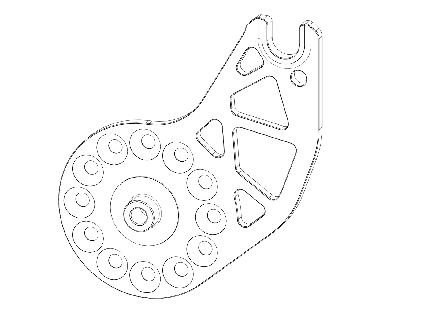 3X3 Axle Plate – Vapor Propulsion Labs